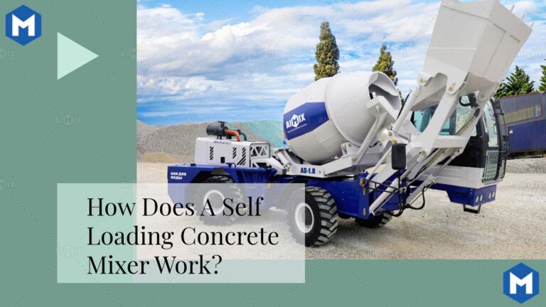 How Does a Self Loading Concrete Mixer Work - Working Principle